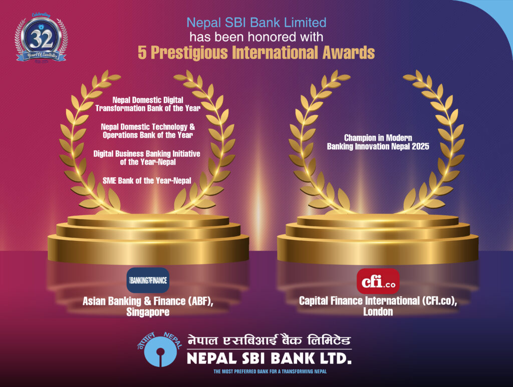 Nepal SBI Bank Honored for Innovative Banking Practices | News Detail ...