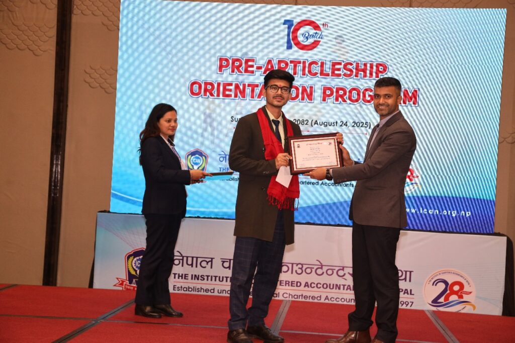 Completion of Pre-Articulation Orientation by Nepal Chartered Accountants | News Detail | ShareHub